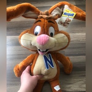 Nesquik | Toys | Vintage 20 Nestle Nesquik Rabbit Bunny Mascot Posable ...